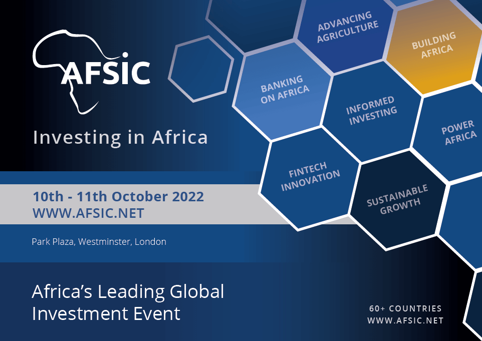 AFSIC 2022 Event Brochure - AFSIC 2022 - Investing in Africa
